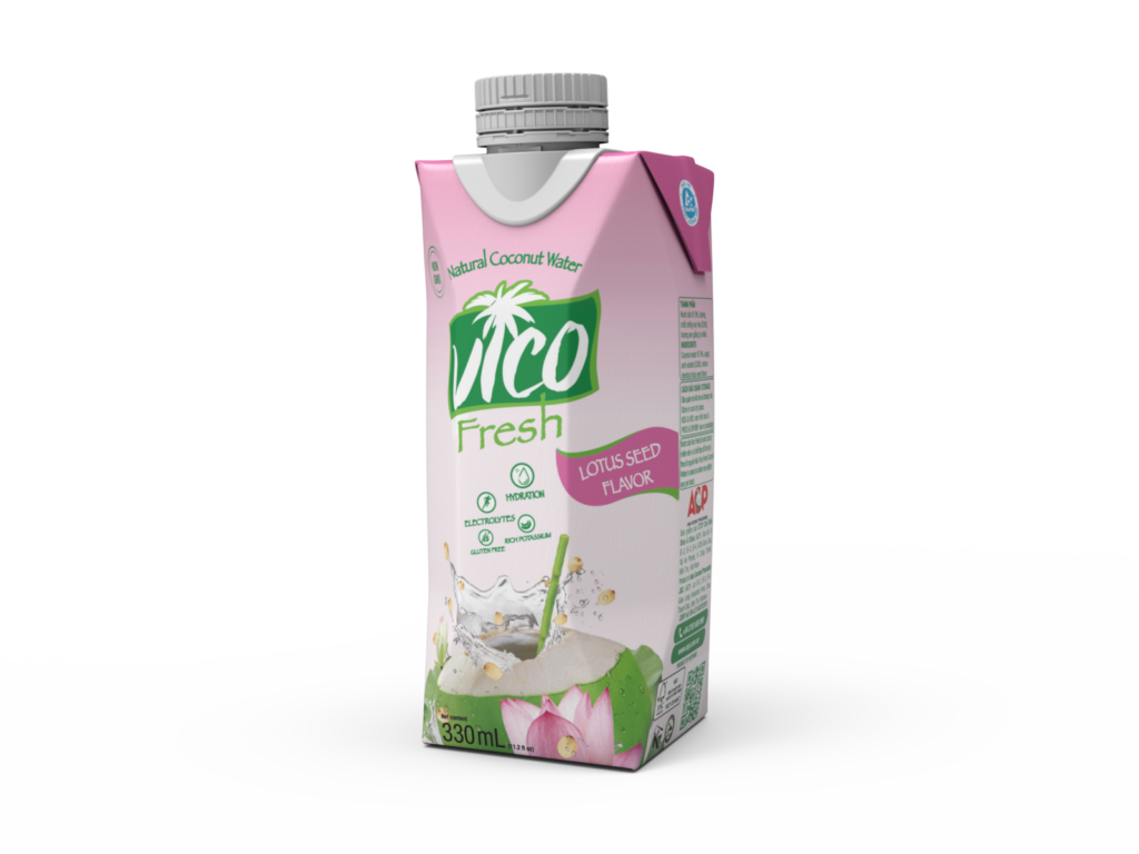 Nước Dừa Tươi Vico Fresh 330ml – Hương Sen – Vicofresh | Giữ trọn vị ...